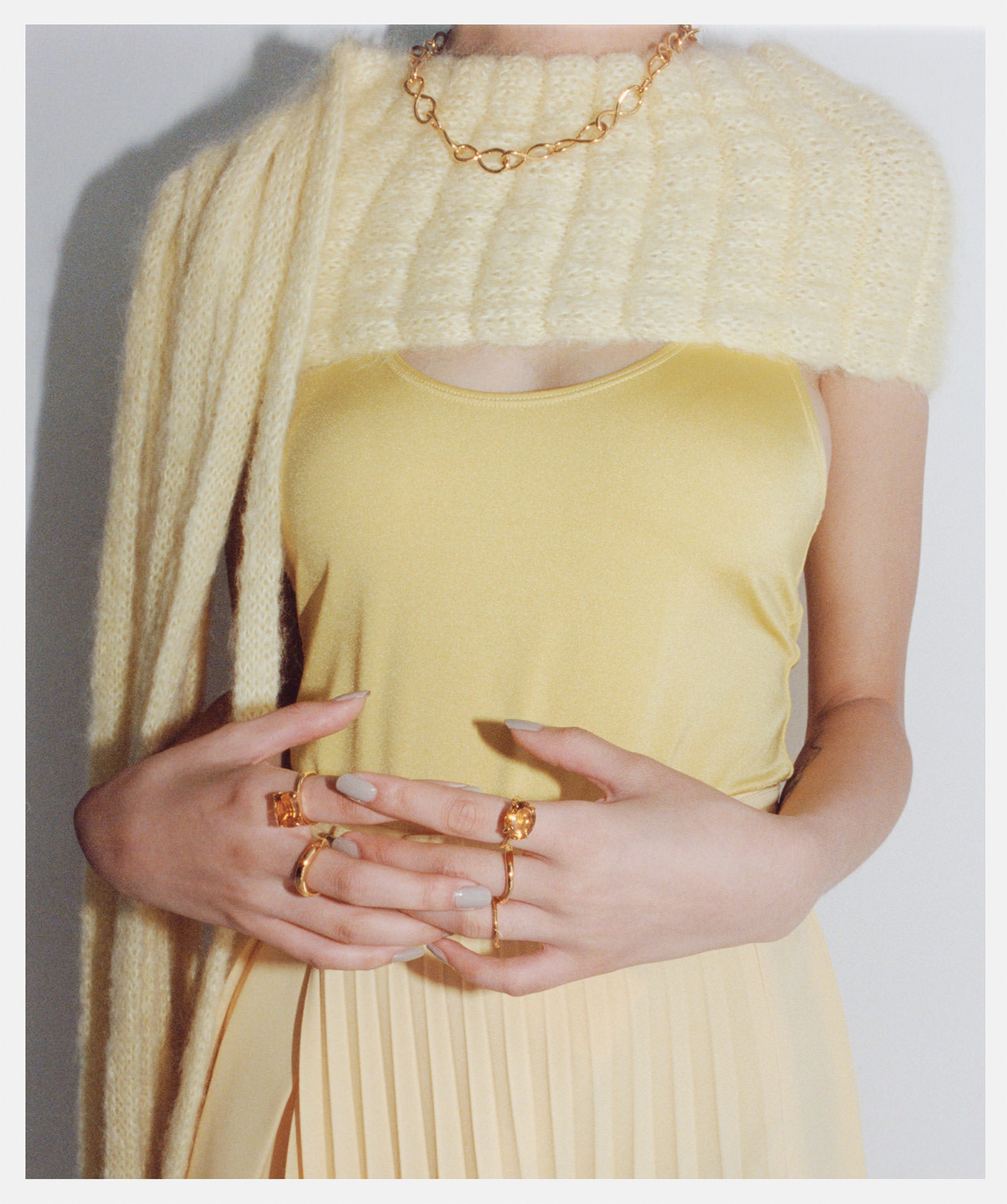 CITRINE SQUARE RING - K24P – SARARTH